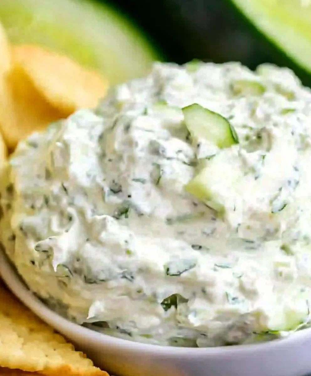 Cucumber Cream Cheese Spread - Best World Recipes