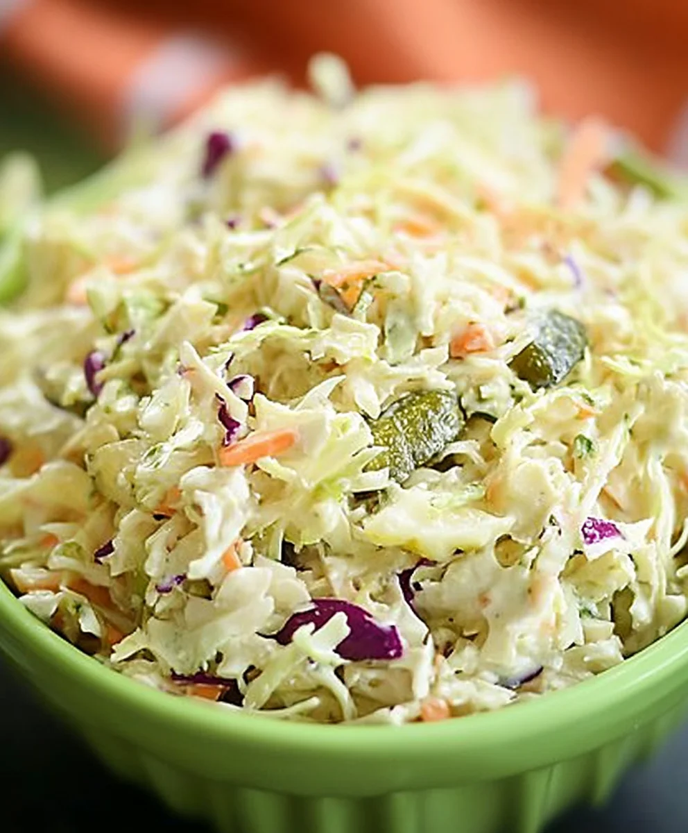 dill pickle coleslaw - Best World Recipes