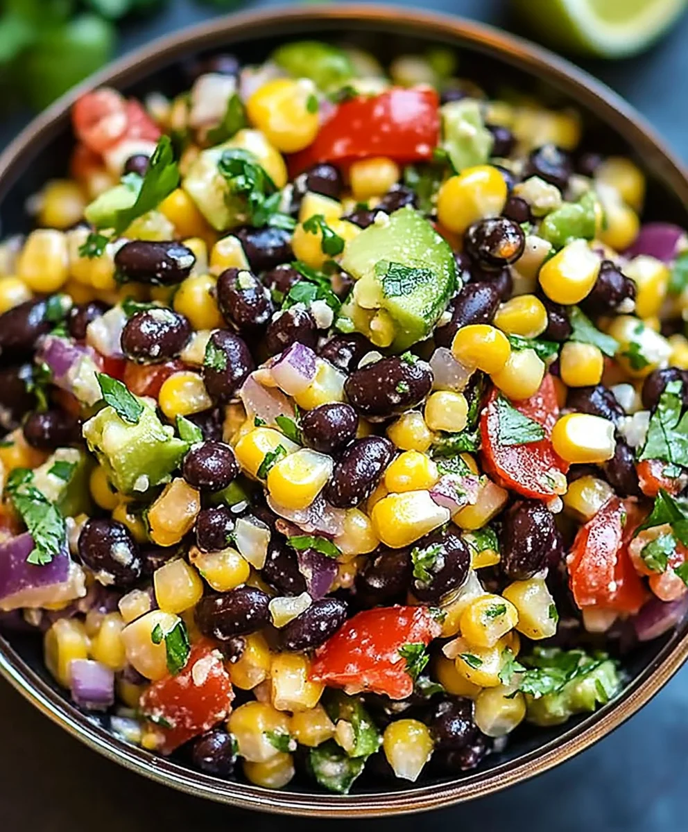 Black Bean Corn Salad Recipe - Best World Recipes
