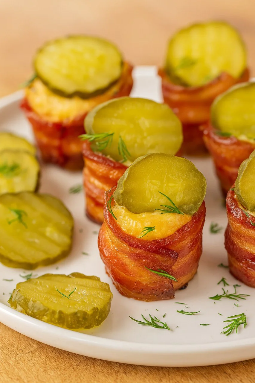 Dill Pickle Bacon Shots - Best World Recipes