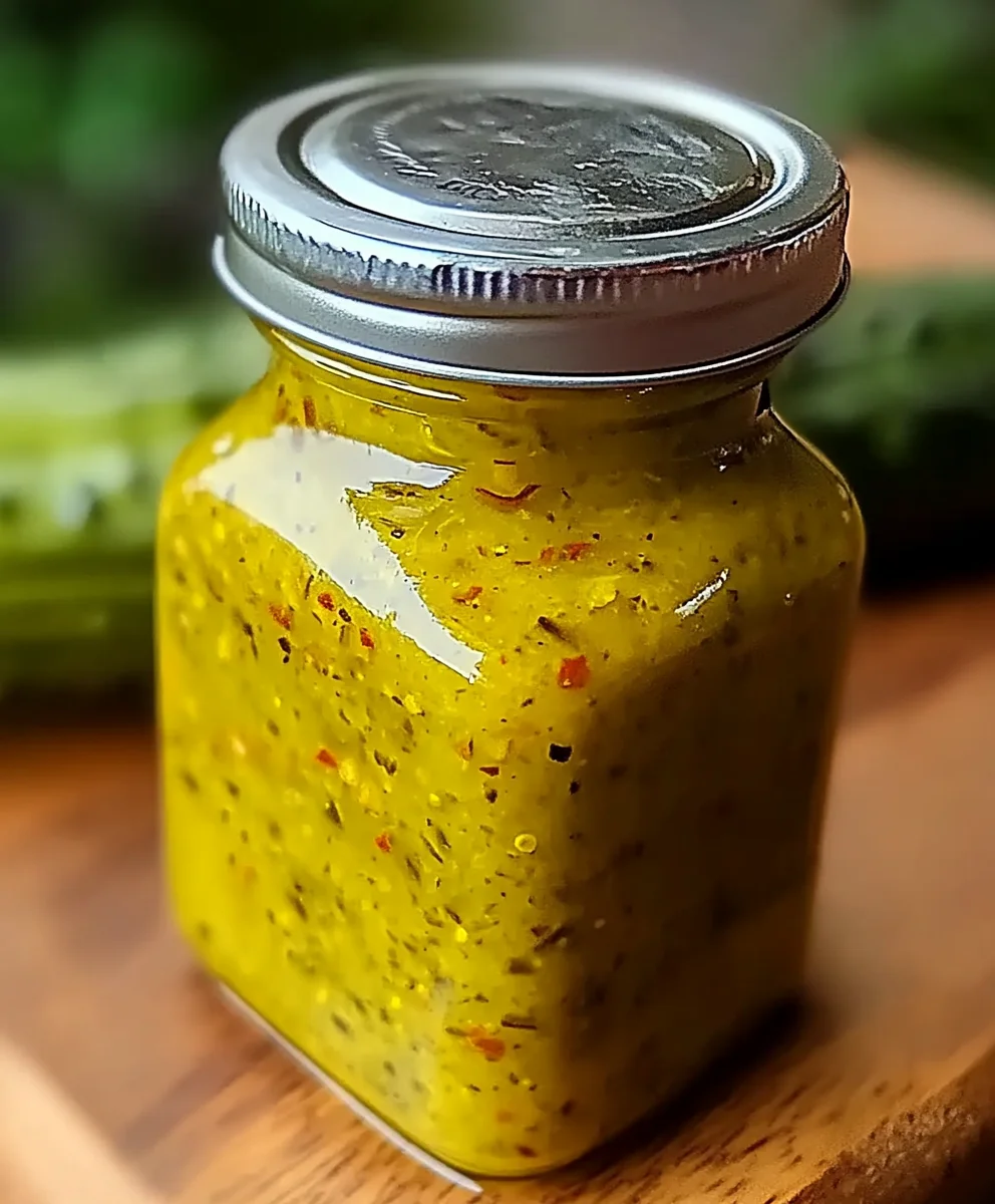 Tangy Dill Pickle Hot Sauce - Best World Recipes