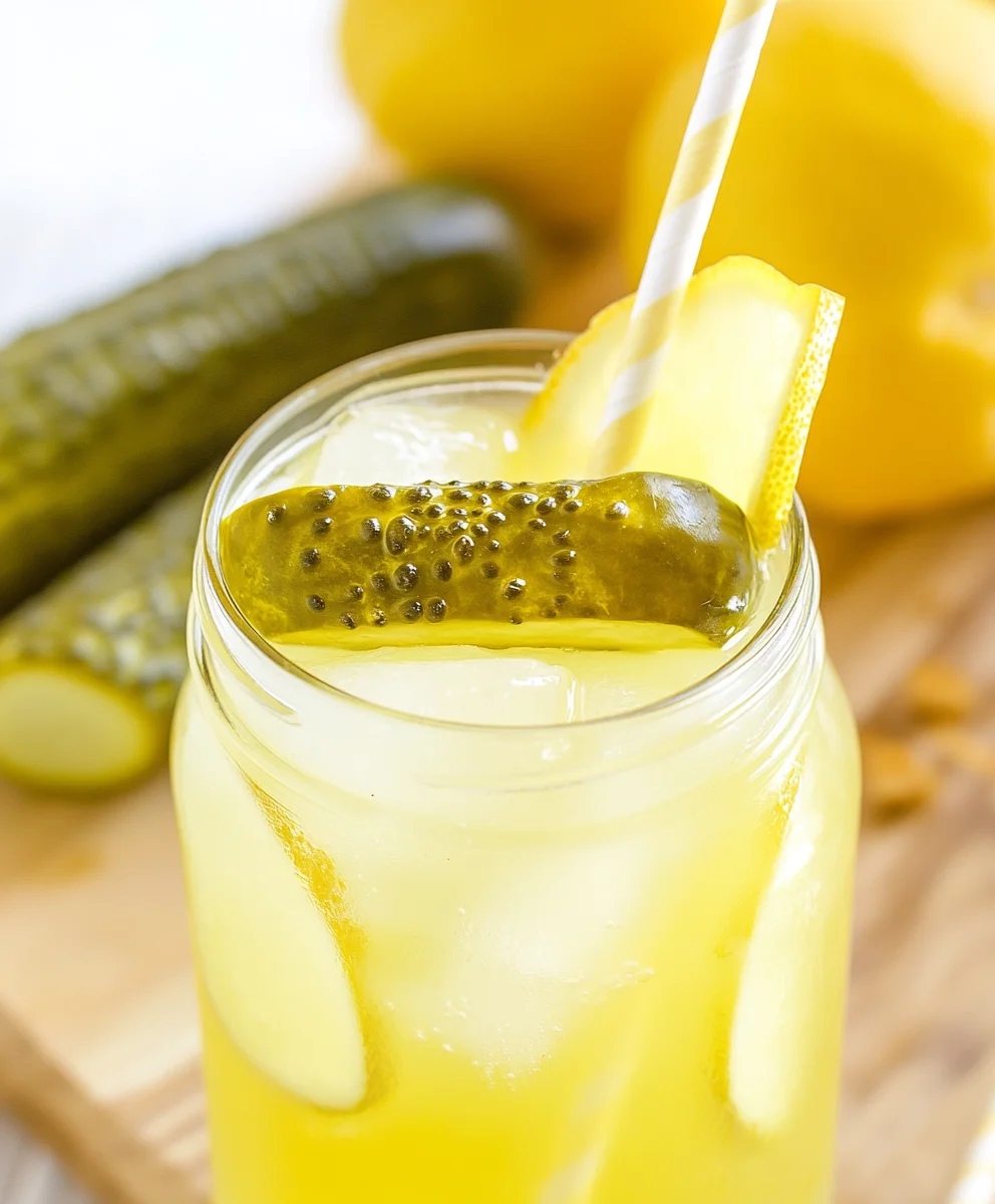 Dill Pickle Lemonade - Best World Recipes