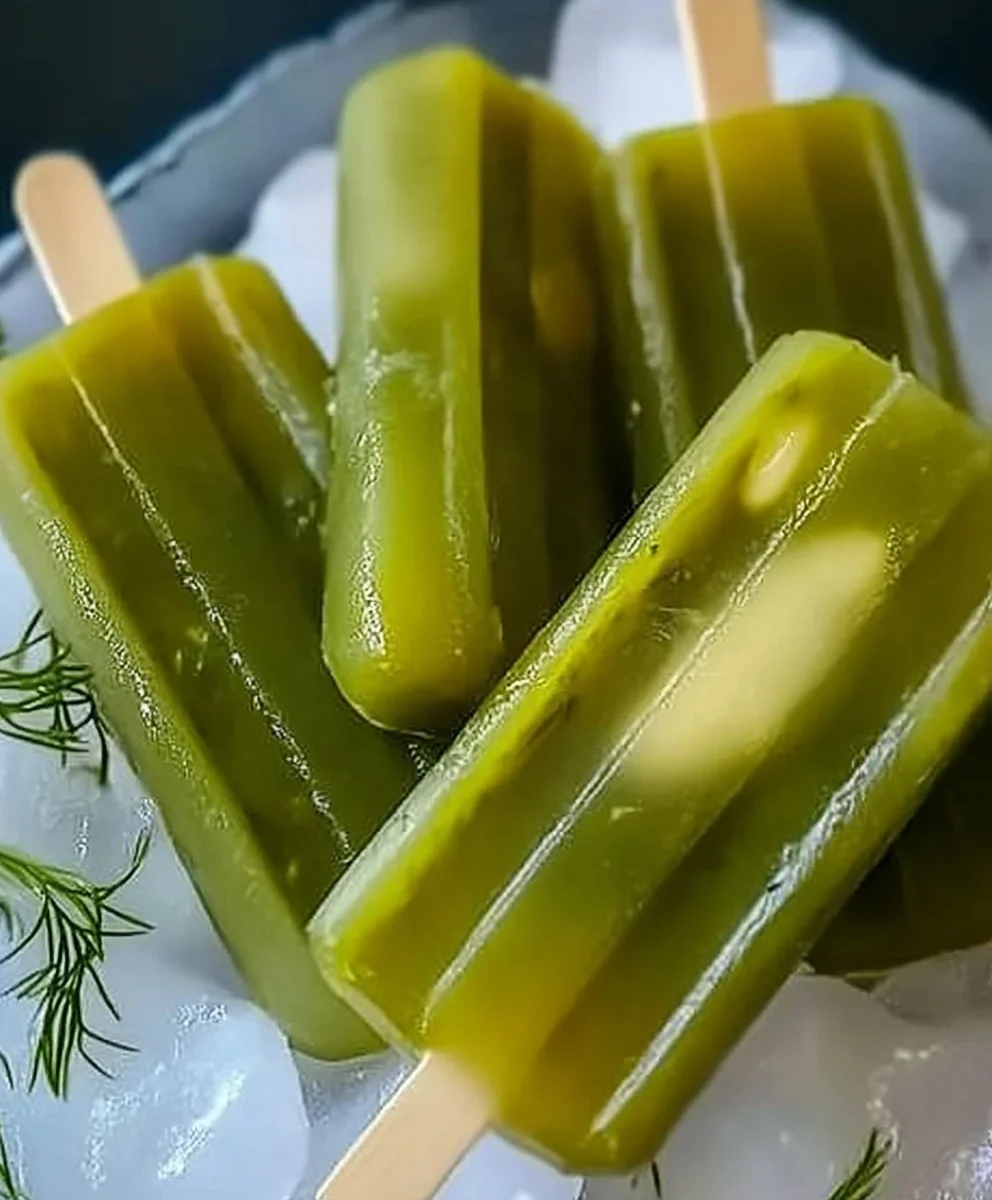 Garlic Dill Pickle Pops - Best World Recipes