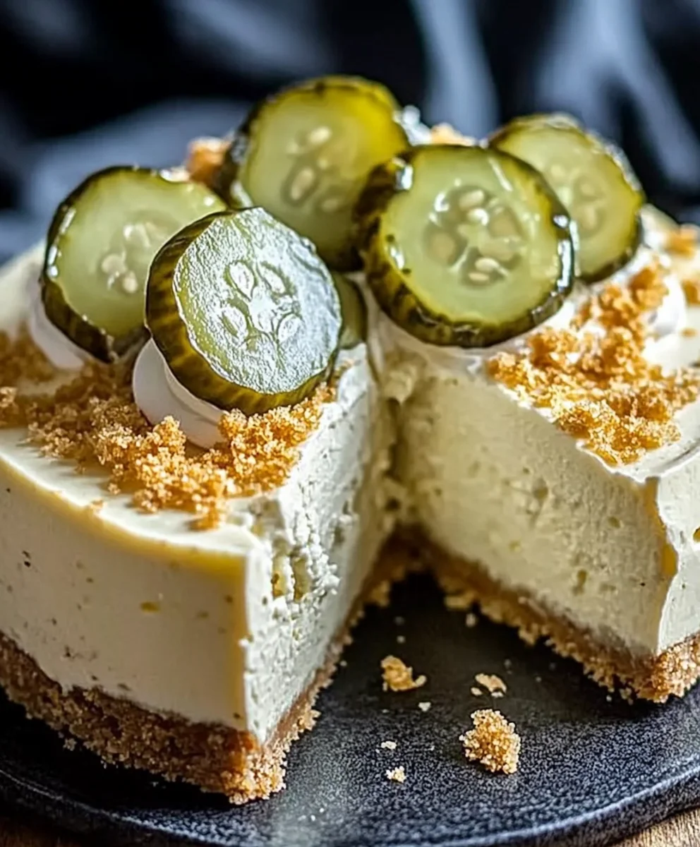 How to Make Pickle Cheesecake - Best World Recipes