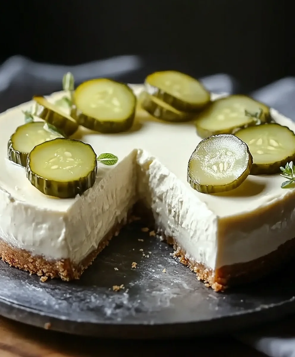 How to Make Pickle Cheesecake - Best World Recipes