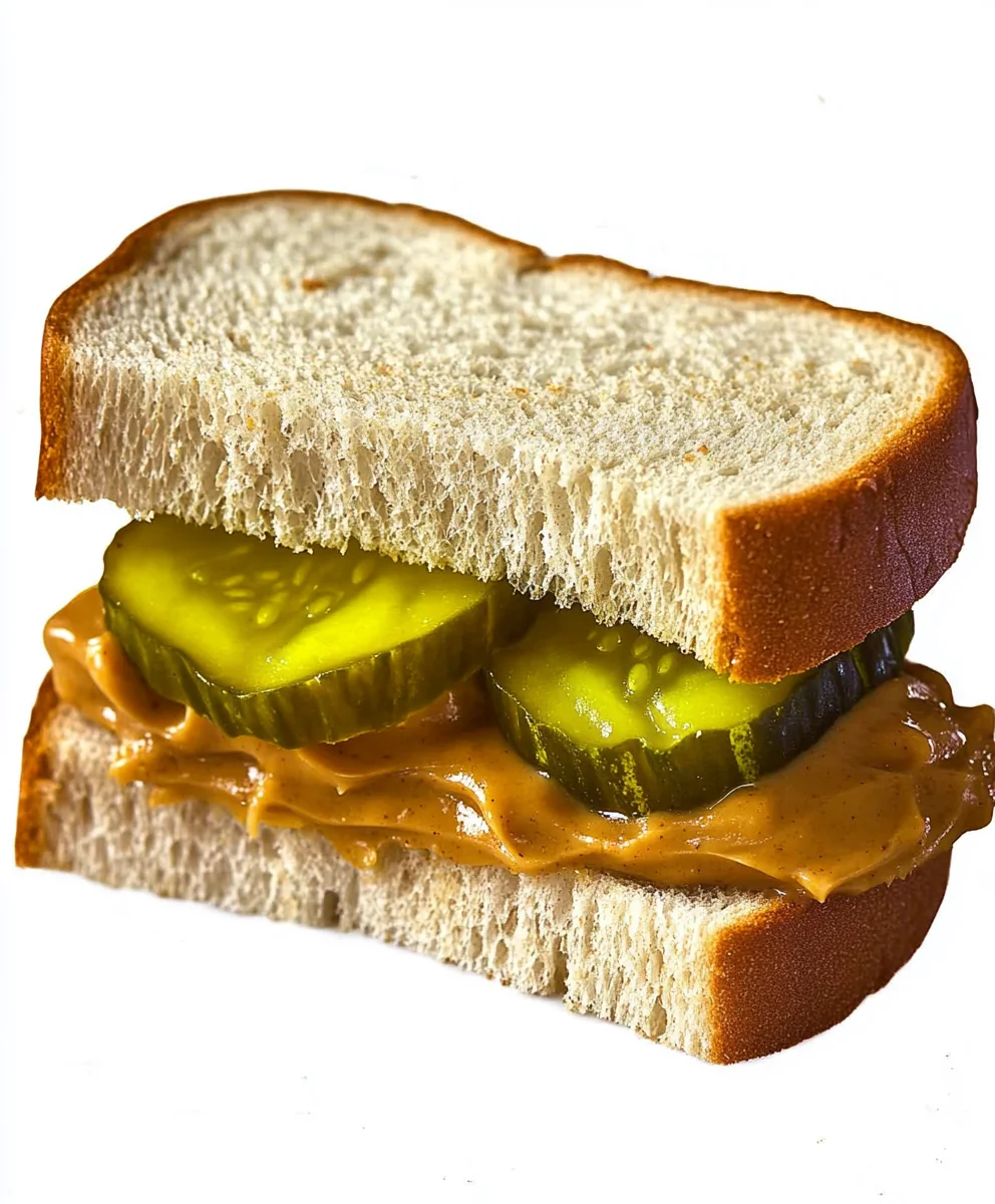 Peanut Butter and Pickle Sandwich - Best World Recipes