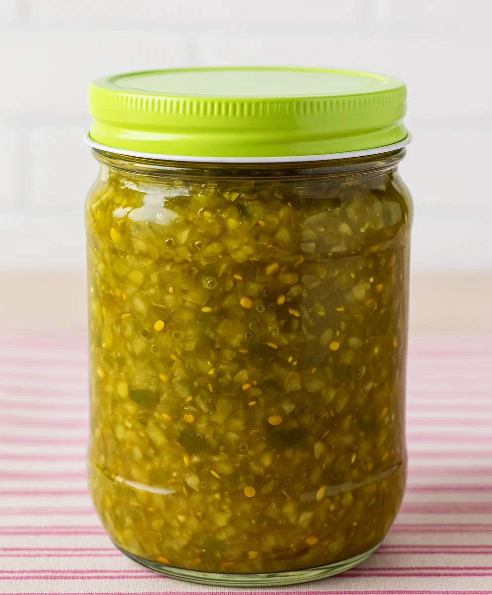 Green Tomato Relish - Best World Recipes