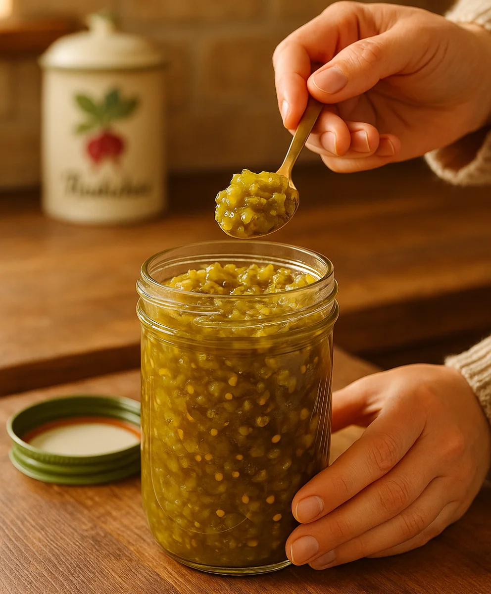 Green Tomato Relish - Best World Recipes