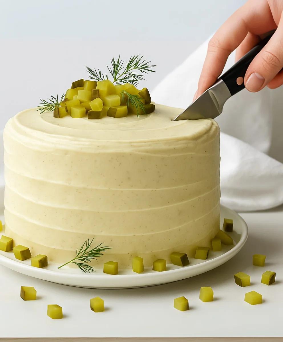 New Dill Pickle Cake - Best World Recipes