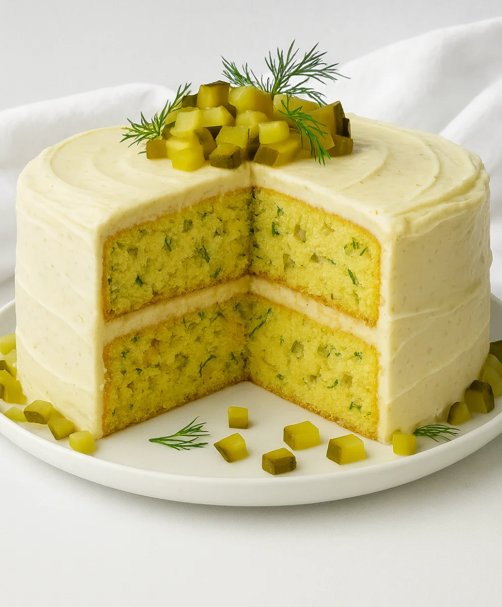 New Dill Pickle Cake - Best World Recipes