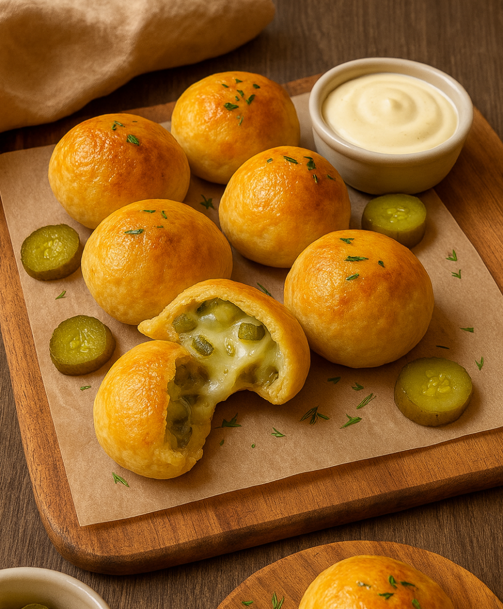 Pickle Pizza Bombs - Best World Recipes
