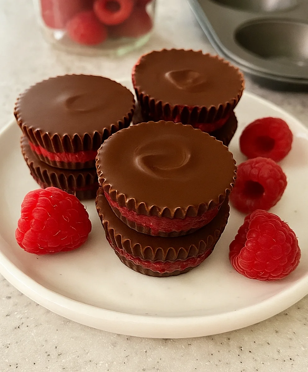 Chocolate Raspberry Cups - Best World Recipes
