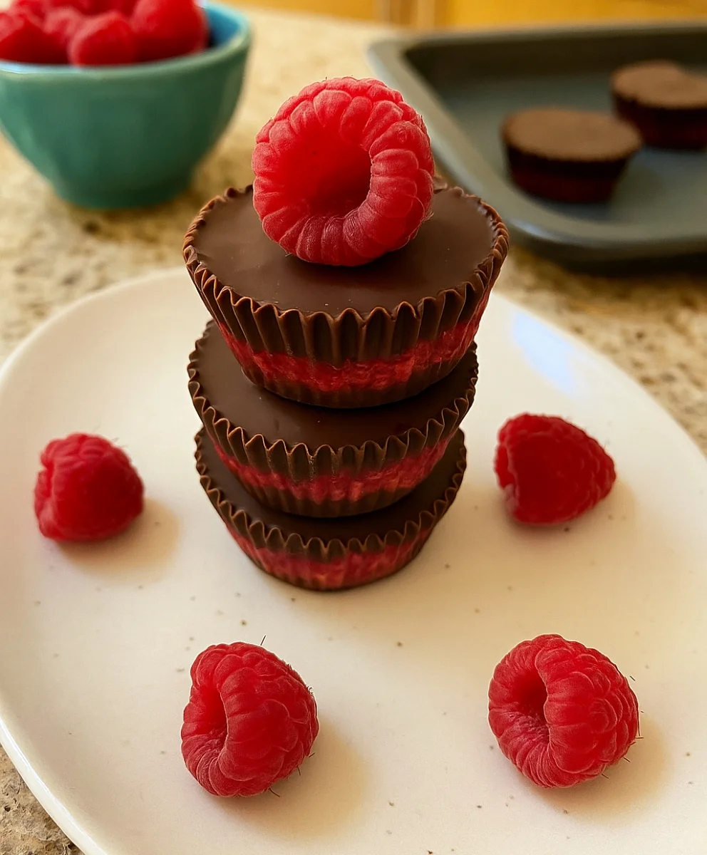 Chocolate Raspberry Cups - Best World Recipes