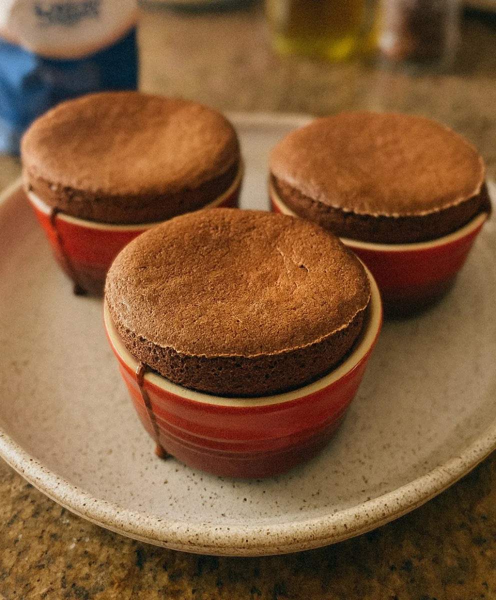 Dark Chocolate Souffles - Best World Recipes