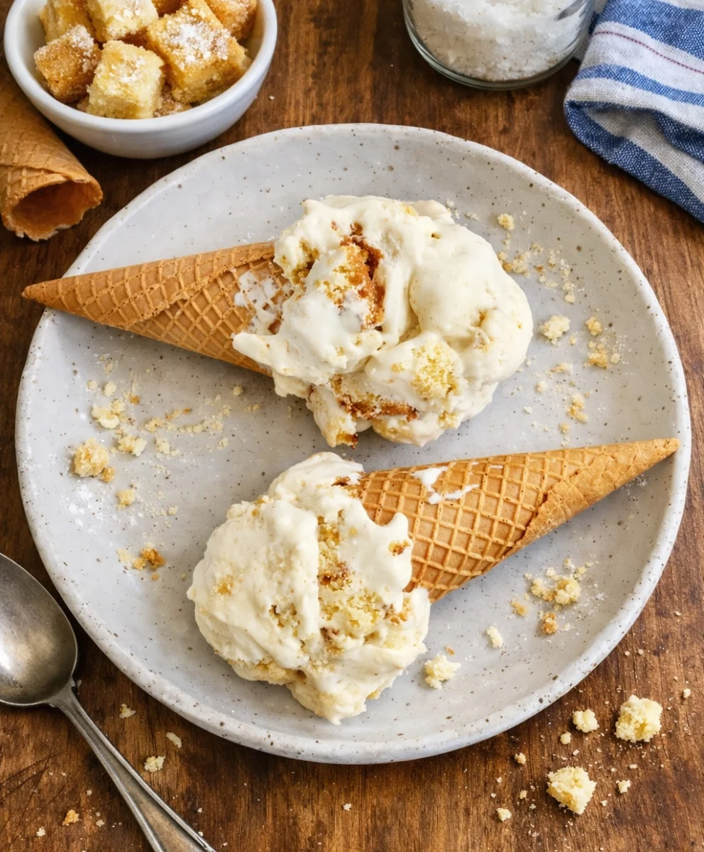 Gooey Butter Cake Ice Cream - Best World Recipes